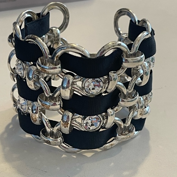 Jewelry | Bling Wide Cuff | Poshmark